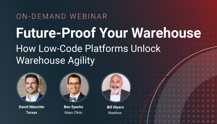 On-demand webinar | Future-proof your warehouse: How low-code platforms unlock warehouse agility